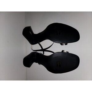 Rialto | Shoes | Rialto Sandal Womens Size 1 M Black Pumps 4in Heels ...